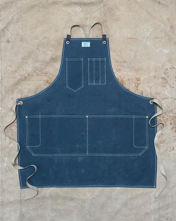 Workshop Apron w/ Cross-Back Ties | ARTIFACT - Made in USA