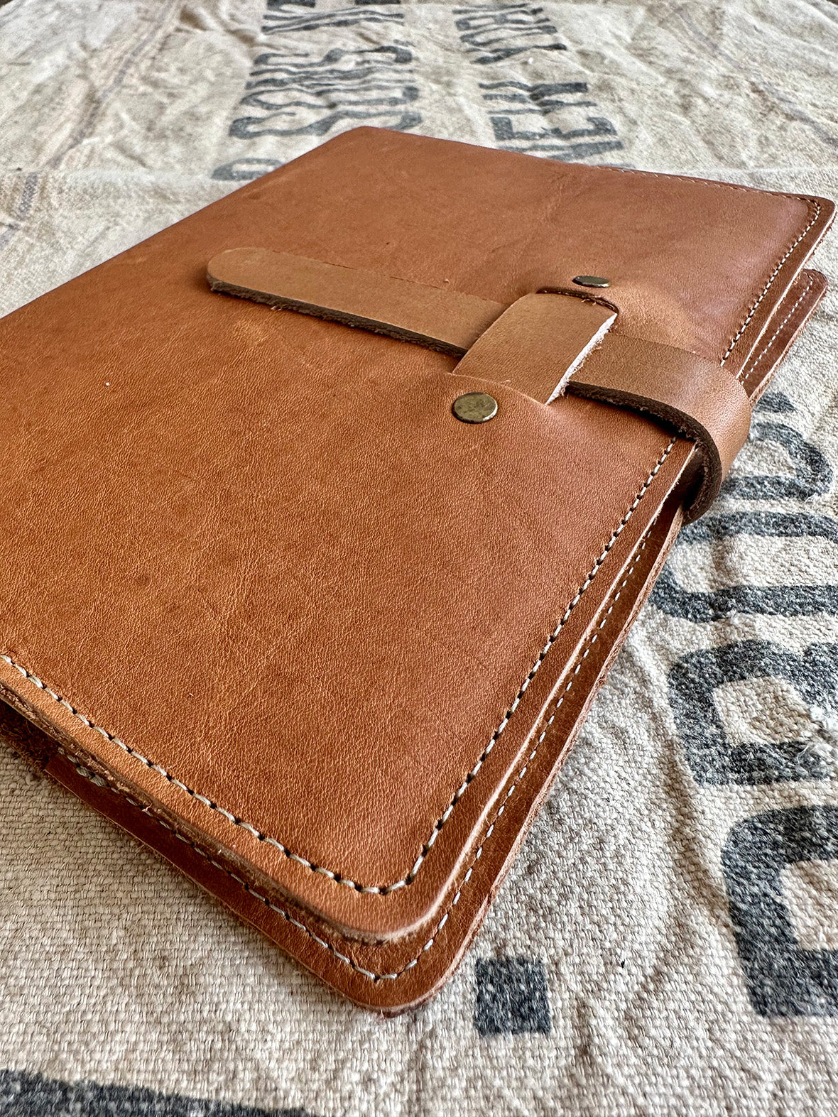Leather Journal Cover w/ LEUCHTTURM A5 | ARTIFACT | Handmade in USA