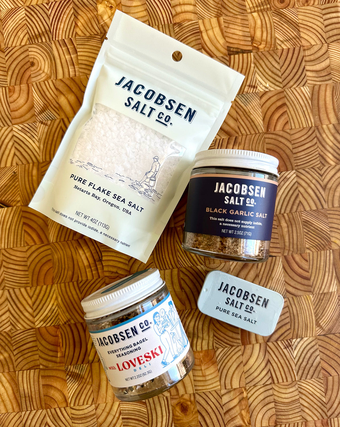Jacobsen Co. Salts & Seasonings | ARTIFACT Pantry - Made in USA