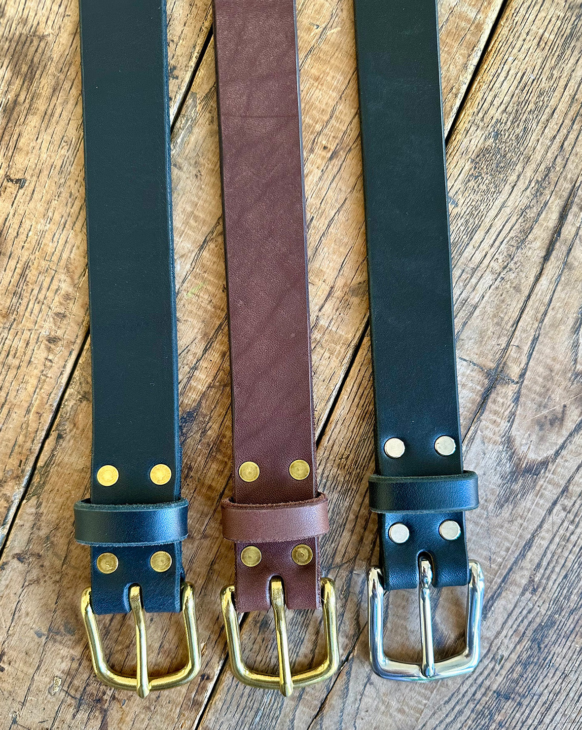 Full Grain Harness Leather Belt | ARTIFACT | Made in USA
