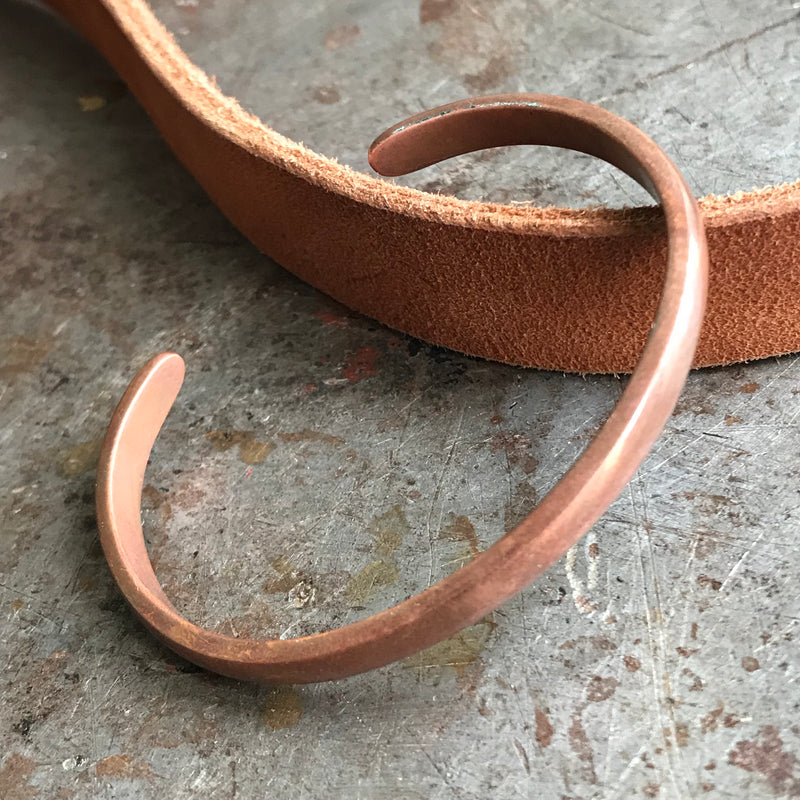 ARTIFACT | Solid Copper Cuff Bracelet | Handmade in USA